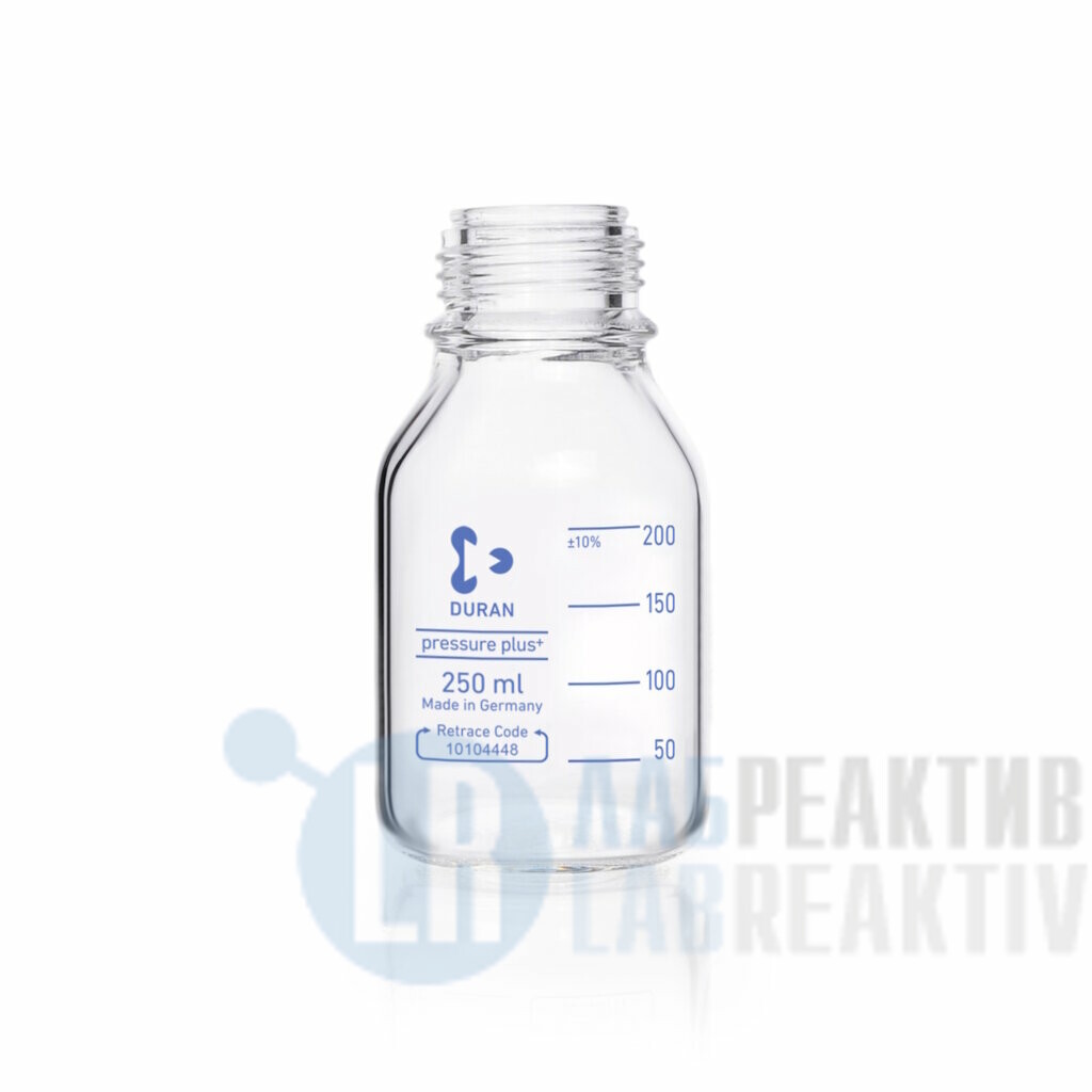 Лабораторная бутыль DURAN Group pressure plus+ GL 45, без крышки и ...